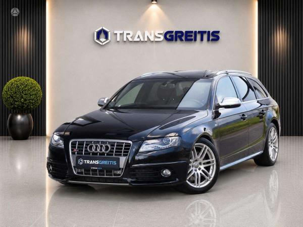 Audi S4 2010 Viļņa vietnē Melns Audi S4 2010 Viļņa, ar dzinēja tilpumu 3.00 L un nobraukumu 355 tūkst. km par 7500 €, foto 1 vietnē AUTOMOTO.COM.LV