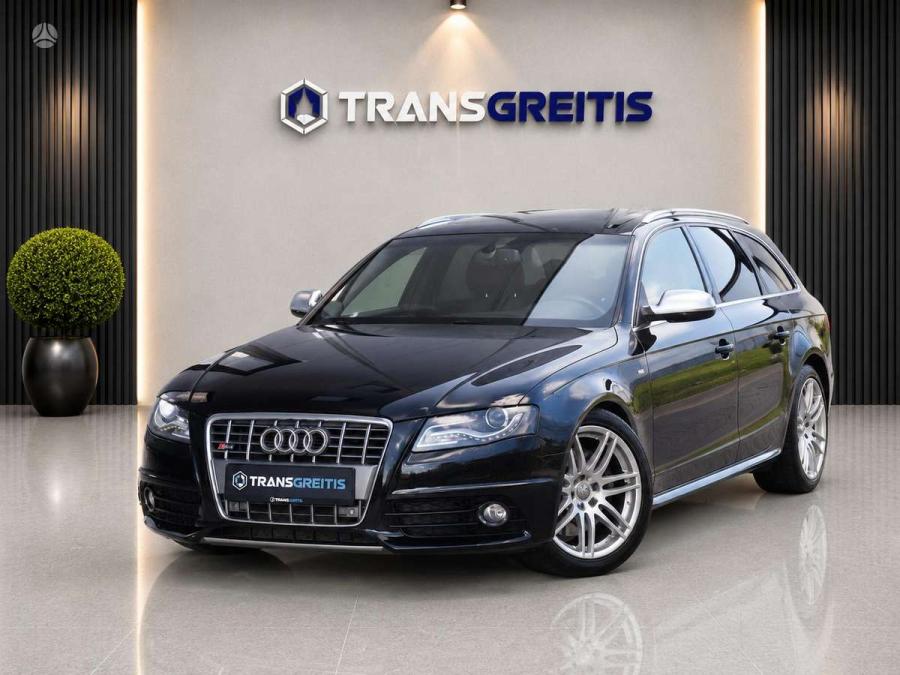 Melns Audi S4 2010 Viļņa, ar dzinēja tilpumu 3.00 L un nobraukumu 355 tūkst. km par 7500 €, foto 1 vietnē AUTOMOTO.COM.LV