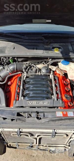 Zils Audi S4 2004 Rīga, ar dzinēja tilpumu 4.20 L un nobraukumu 280 tūkst. km par 6100 €, foto 11 vietnē AUTOMOTO.COM.LV