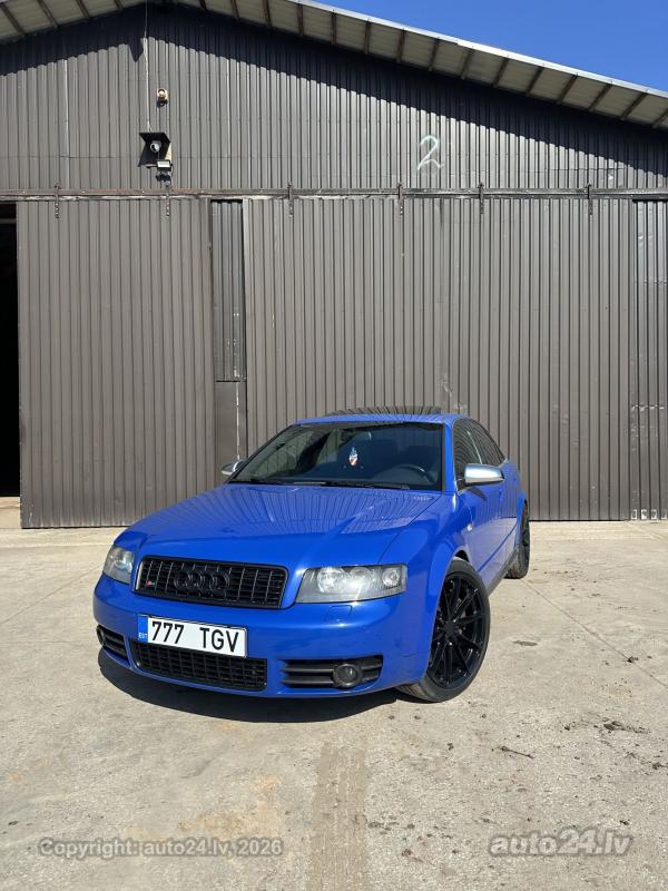 Audi S4 2004 Tallina vietnē Zils Audi S4 2004 Tallina, ar dzinēja tilpumu 4.20 L un nobraukumu 246 tūkst. km par 6000 €, foto 1 vietnē AUTOMOTO.COM.LV