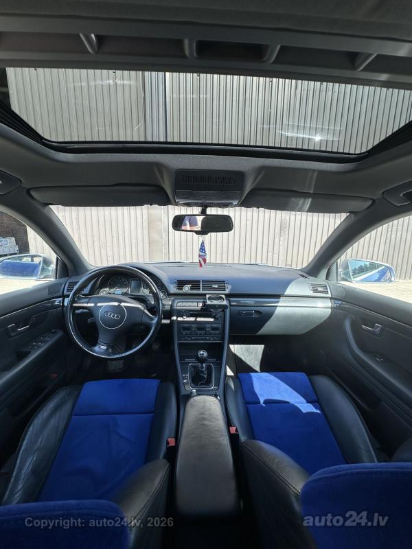 Audi S4 2004 Tallina vietnē Zils Audi S4 2004 Tallina, ar dzinēja tilpumu 4.20 L un nobraukumu 246 tūkst. km par 6000 €, foto 6 vietnē AUTOMOTO.COM.LV
