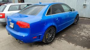 Zils Audi S4 2007 Panevēža, ar dzinēja tilpumu 4.20 L un nobraukumu 240 tūkst. km par 6500 €, foto 6 vietnē AUTOMOTO.COM.LV