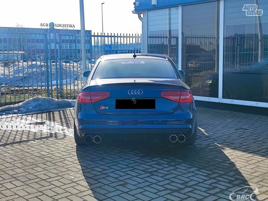 Zils Audi S4 2014 Avižieniai, ar dzinēja tilpumu 3.00 L un nobraukumu 125 tūkst. km par 12900 €, foto 30 vietnē AUTOMOTO.COM.LV