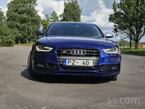 Blue Audi S4 2015 in Riga, with an engine capacity of 3.00 L and mileage of 194 thousand km for 15000 €, photo 3 on AUTOMOTO.COM.LV