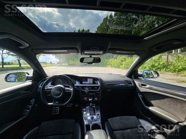 Blue Audi S4 2015 in Riga, with an engine capacity of 3.00 L and mileage of 194 thousand km for 15000 €, photo 9 on AUTOMOTO.COM.LV