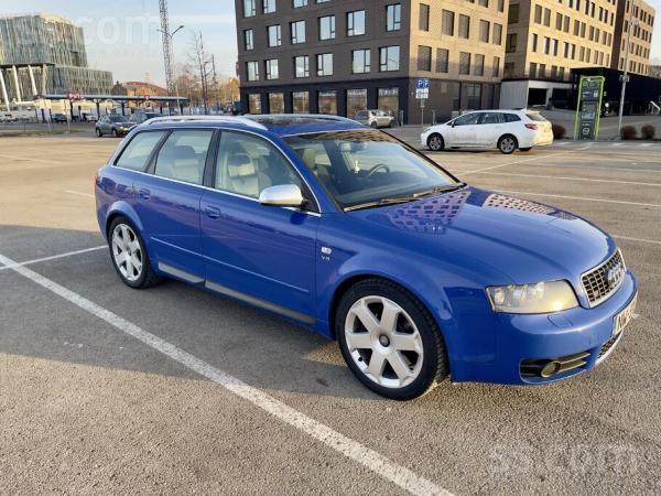 Zils Audi S4 2004 Rīga, ar dzinēja tilpumu 4.20 L un nobraukumu 250 tūkst. km par 8900 €, foto 3 vietnē AUTOMOTO.COM.LV