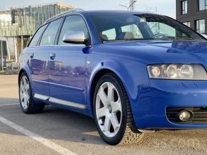 Blue Audi S4 2004 in Riga, with an engine capacity of 4.20 L and mileage of 250 thousand km for 8900 €, photo 9 on AUTOMOTO.COM.LV
