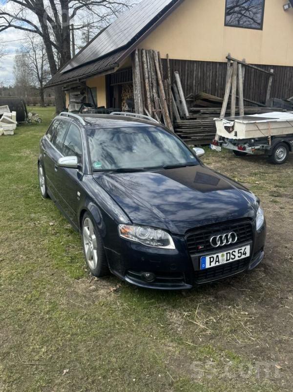 Zils Audi S4 2007 Rīga, ar dzinēja tilpumu 4.20 L un nobraukumu 300 tūkst. km par 5700 €, foto 1 vietnē AUTOMOTO.COM.LV