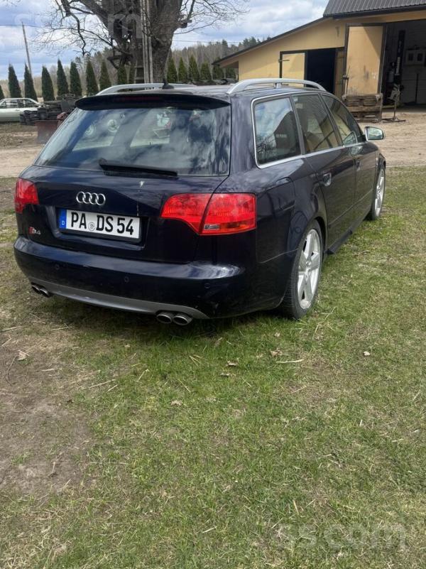 Zils Audi S4 2007 Rīga, ar dzinēja tilpumu 4.20 L un nobraukumu 300 tūkst. km par 5700 €, foto 4 vietnē AUTOMOTO.COM.LV