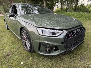 Green Audi S4 2023 in Birzai, with an engine capacity of 3.00 L and mileage of 50 thousand km for 20000 €, photo  on AUTOMOTO.COM.LV
