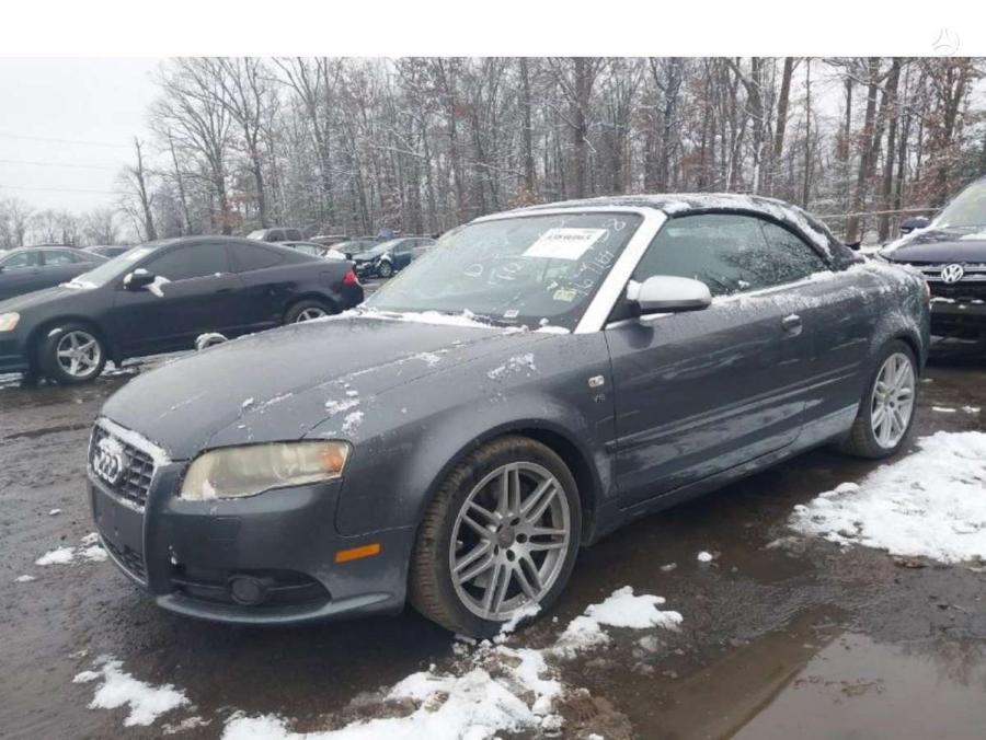 Pelēks Audi S4 2008 Šauļi, ar dzinēja tilpumu 4.16 L un nobraukumu 269 tūkst. km par 5950 €, foto 2 vietnē AUTOMOTO.COM.LV