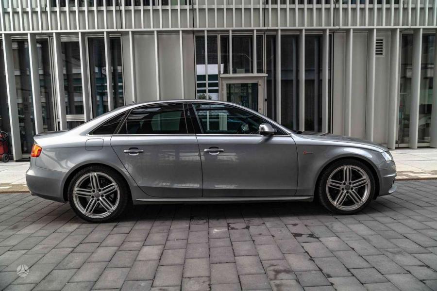 Grey Audi S4 2011 in Kaunas, with an engine capacity of 3.00 L and mileage of 153 thousand km for 10500 €, photo 8 on AUTOMOTO.COM.LV