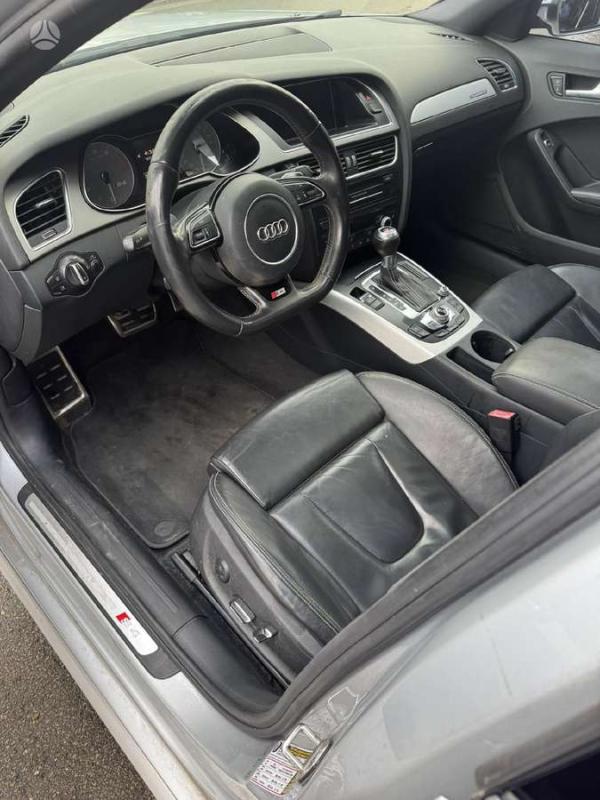 Pelēks Audi S4 2014 Panevēža, ar dzinēja tilpumu 3.00 L un nobraukumu 231 tūkst. km par 6800 €, foto 7 vietnē AUTOMOTO.COM.LV