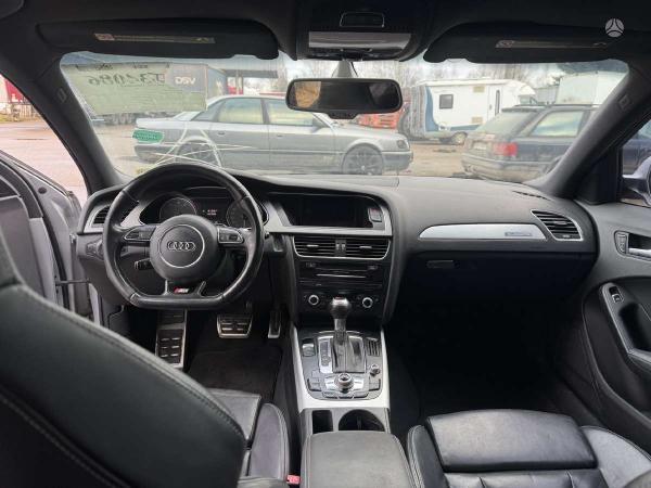 Pelēks Audi S4 2014 Panevēža, ar dzinēja tilpumu 3.00 L un nobraukumu 231 tūkst. km par 6800 €, foto 10 vietnē AUTOMOTO.COM.LV