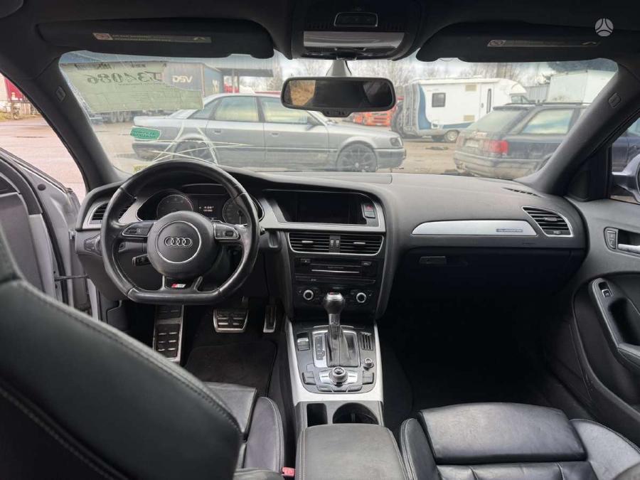 Grey Audi S4 2014 in Panevezys, with an engine capacity of 3.00 L and mileage of 231 thousand km for 6800 €, photo 10 on AUTOMOTO.COM.LV