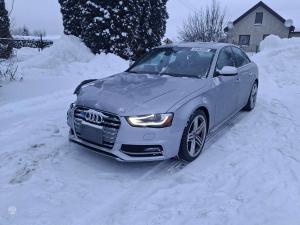 Grey Audi S4 2015 in Vilnius, with an engine capacity of 3.00 L and mileage of 78 thousand km for 9000 €, photo  on AUTOMOTO.COM.LV