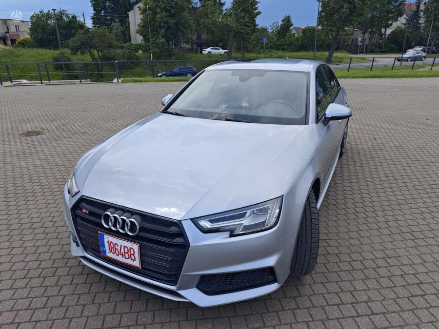 Grey Audi S4 2018 in Kaunas, with an engine capacity of 3.00 L and mileage of 163 thousand km for 22000 €, photo 6 on AUTOMOTO.COM.LV