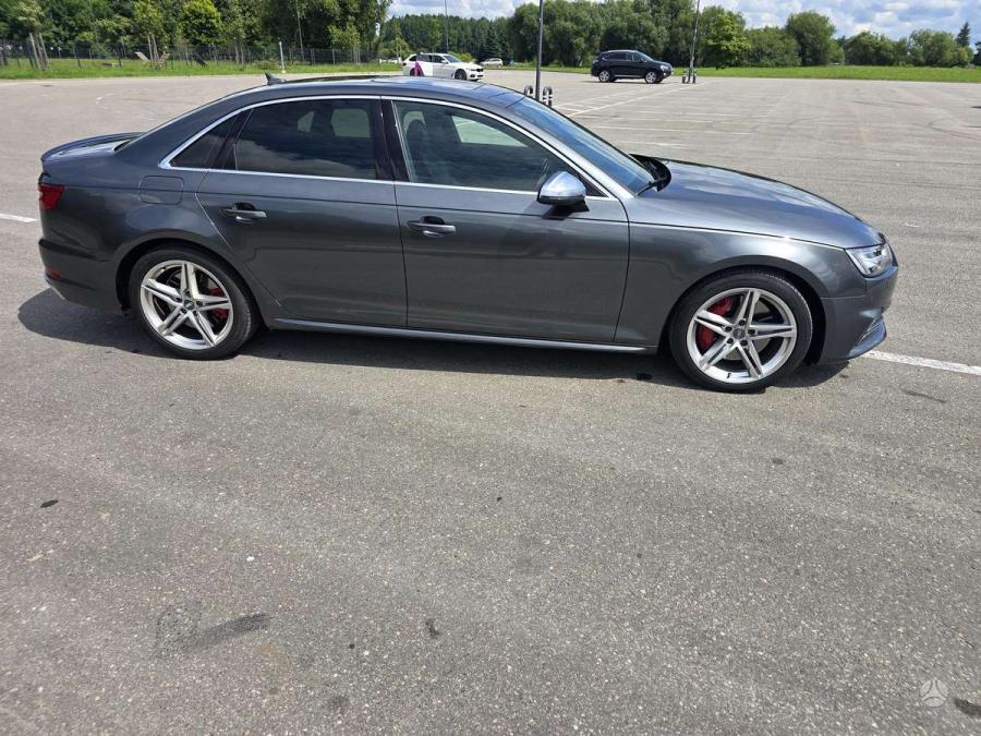 Grey Audi S4 2018 in Panevezys, with an engine capacity of 3.00 L and mileage of 166 thousand km for 21400 €, photo 6 on AUTOMOTO.COM.LV