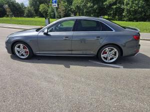 Grey Audi S4 2018 in Panevezys, with an engine capacity of 3.00 L and mileage of 166 thousand km for 21400 €, photo 12 on AUTOMOTO.COM.LV