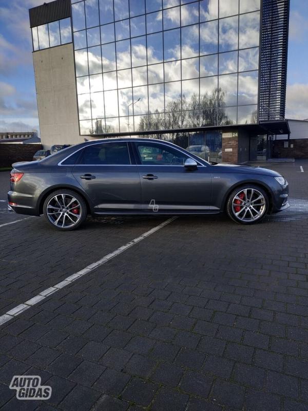 Pelēks Audi S4 2018 Marijampole, ar dzinēja tilpumu 3.00 L un nobraukumu 58 tūkst. km par 25600 €, foto 8 vietnē AUTOMOTO.COM.LV