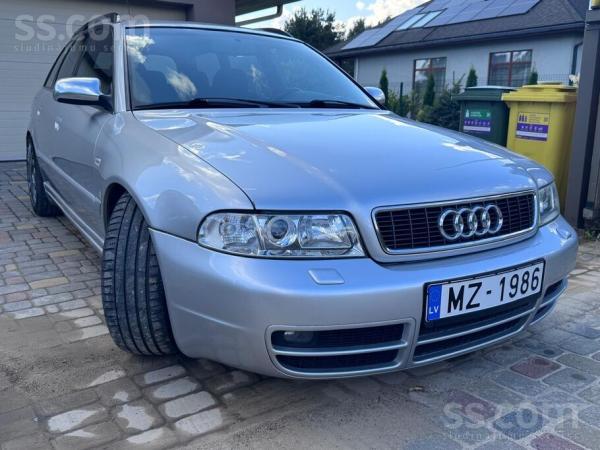 Grey Audi S4 2000 in Riga, with an engine capacity of 2.70 L and mileage of 220 thousand km for 8200 €, photo 7 on AUTOMOTO.COM.LV