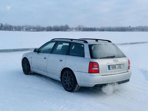 Grey Audi S4 2001 in Tallinn, with an engine capacity of 2.67 L and mileage of 390 thousand km for 6500 €, photo 4 on AUTOMOTO.COM.LV