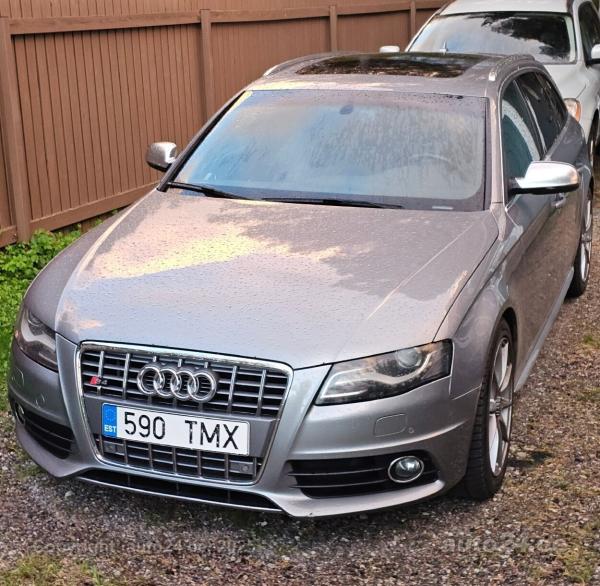 Grey Audi S4 2009 in Tallinn, with an engine capacity of 3.00 L and mileage of 298 thousand km for 11500 €, photo 11 on AUTOMOTO.COM.LV