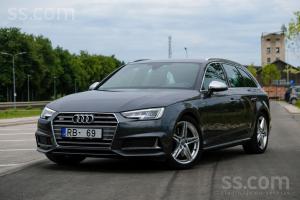 Grey Audi S4 2017 in Cesis, with an engine capacity of 3.00 L and mileage of 173 thousand km for 26990 €, photo  on AUTOMOTO.COM.LV
