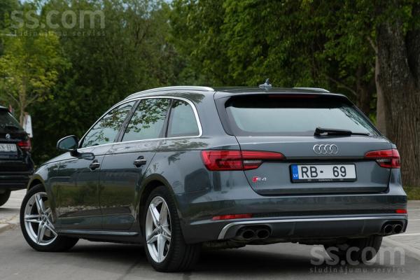 Grey Audi S4 2017 in Cesis, with an engine capacity of 3.00 L and mileage of 173 thousand km for 26990 €, photo 3 on AUTOMOTO.COM.LV