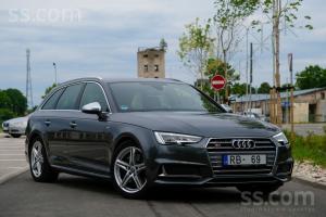 Grey Audi S4 2017 in Cesis, with an engine capacity of 3.00 L and mileage of 173 thousand km for 26990 €, photo 5 on AUTOMOTO.COM.LV