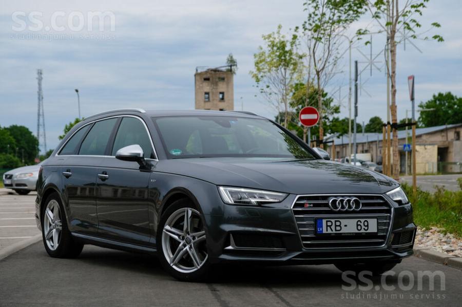 Grey Audi S4 2017 in Cesis, with an engine capacity of 3.00 L and mileage of 173 thousand km for 26990 €, photo 5 on AUTOMOTO.COM.LV