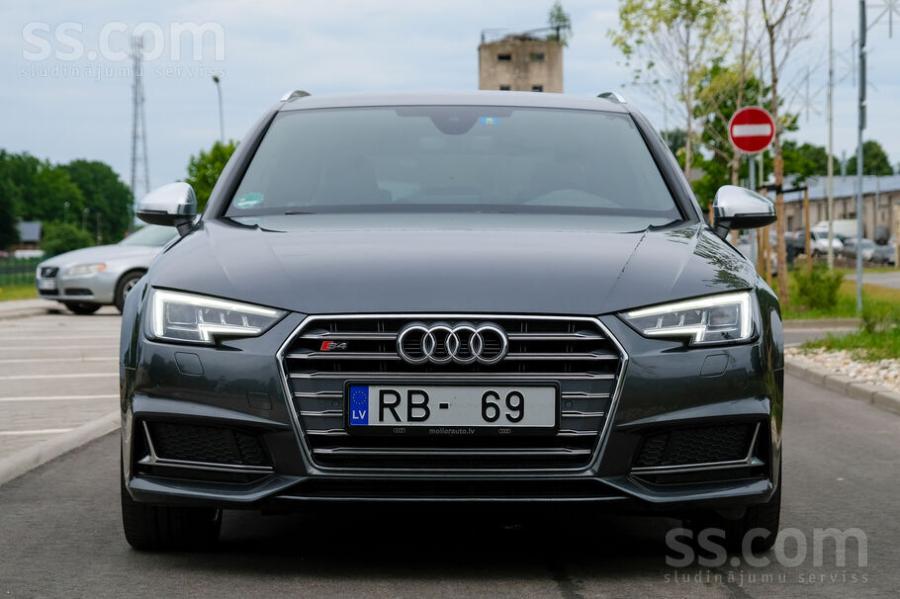 Grey Audi S4 2017 in Cesis, with an engine capacity of 3.00 L and mileage of 173 thousand km for 26990 €, photo 8 on AUTOMOTO.COM.LV