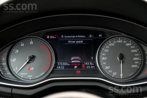 Grey Audi S4 2017 in Cesis, with an engine capacity of 3.00 L and mileage of 173 thousand km for 26990 €, photo 24 on AUTOMOTO.COM.LV