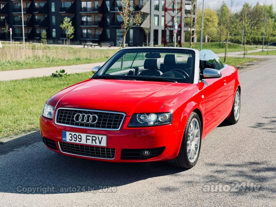 Sarkans Audi S4 2004 Tallina, ar dzinēja tilpumu 4.20 L un nobraukumu 132 tūkst. km par 10499 €, foto 7 vietnē AUTOMOTO.COM.LV