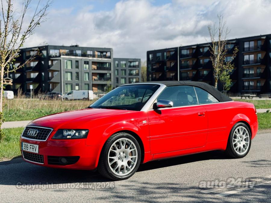 Sarkans Audi S4 2004 Tallina, ar dzinēja tilpumu 4.20 L un nobraukumu 132 tūkst. km par 10499 €, foto 12 vietnē AUTOMOTO.COM.LV