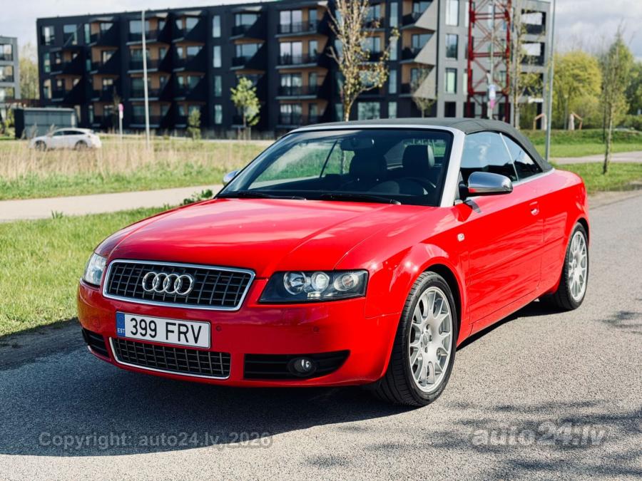 Sarkans Audi S4 2004 Tallina, ar dzinēja tilpumu 4.20 L un nobraukumu 132 tūkst. km par 10499 €, foto 14 vietnē AUTOMOTO.COM.LV
