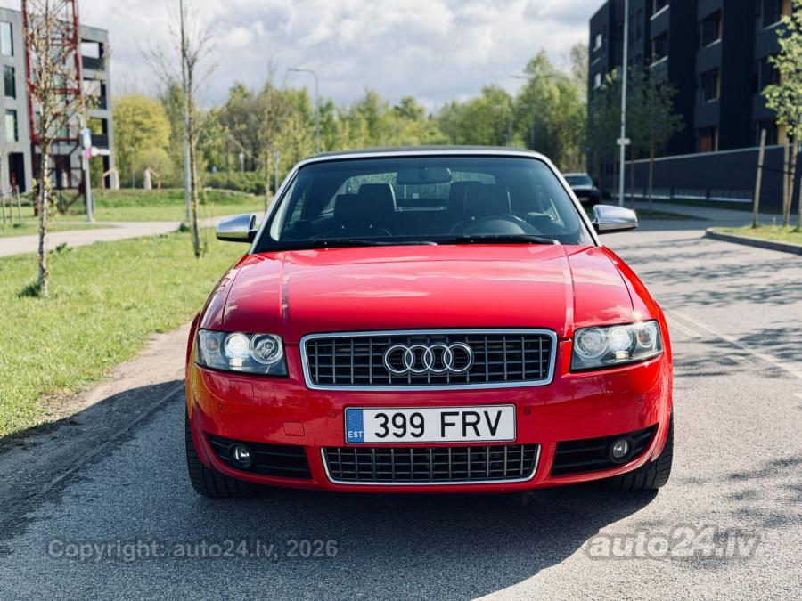 Sarkans Audi S4 2004 Tallina, ar dzinēja tilpumu 4.20 L un nobraukumu 132 tūkst. km par 10499 €, foto 15 vietnē AUTOMOTO.COM.LV