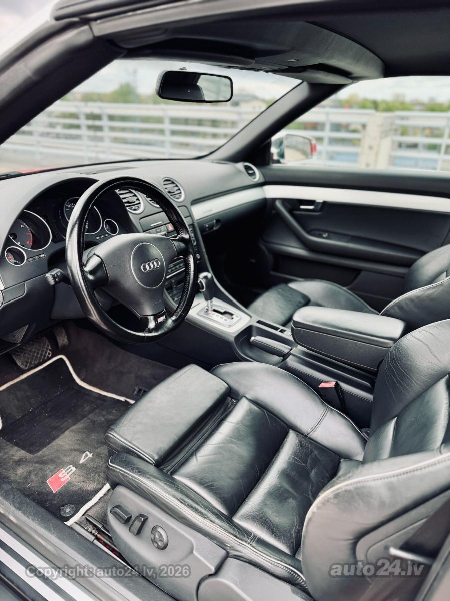 Sarkans Audi S4 2004 Tallina, ar dzinēja tilpumu 4.20 L un nobraukumu 132 tūkst. km par 10499 €, foto 22 vietnē AUTOMOTO.COM.LV