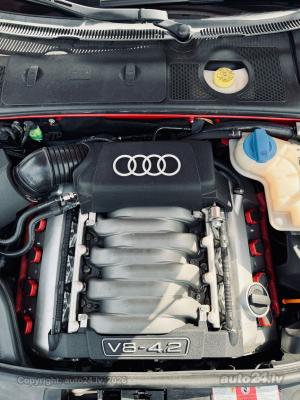 Sarkans Audi S4 2004 Tallina, ar dzinēja tilpumu 4.20 L un nobraukumu 132 tūkst. km par 10499 €, foto 26 vietnē AUTOMOTO.COM.LV