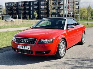 Red Audi S4 2004 in Tallinn, with an engine capacity of 4.20 L and mileage of 132 thousand km for 9900 €, photo 4 on AUTOMOTO.COM.LV