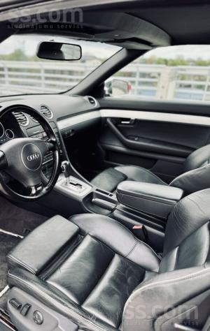 Red Audi S4 2004 in Tallinn, with an engine capacity of 4.20 L and mileage of 132 thousand km for 9900 €, photo 13 on AUTOMOTO.COM.LV