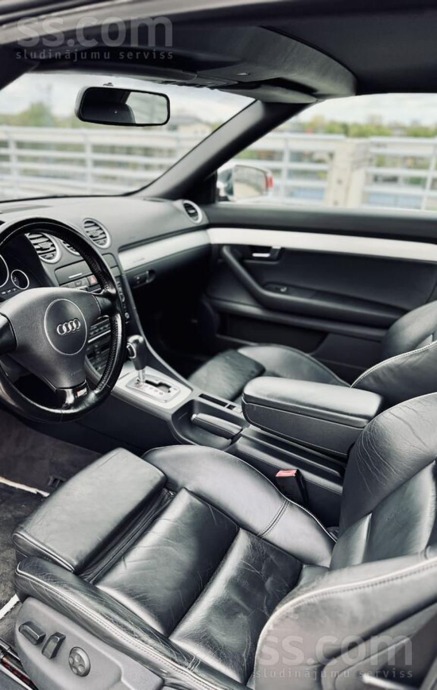 Red Audi S4 2004 in Tallinn, with an engine capacity of 4.20 L and mileage of 132 thousand km for 9900 €, photo 13 on AUTOMOTO.COM.LV
