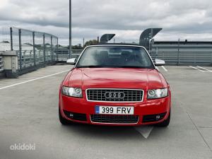 Red Audi S4 2004 in Tallinn, with an engine capacity of 4.20 L and mileage of 132 thousand km for 8999 €, photo 3 on AUTOMOTO.COM.LV
