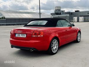 Red Audi S4 2004 in Tallinn, with an engine capacity of 4.20 L and mileage of 132 thousand km for 8999 €, photo 7 on AUTOMOTO.COM.LV