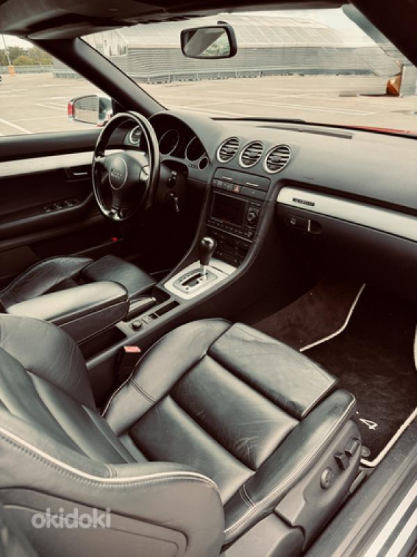 Red Audi S4 2004 in Tallinn, with an engine capacity of 4.20 L and mileage of 132 thousand km for 8999 €, photo 7 on AUTOMOTO.COM.LV