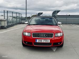 Red Audi S4 2004 in Tallinn, with an engine capacity of 4.20 L and mileage of 132 thousand km for 8999 €, photo 15 on AUTOMOTO.COM.LV