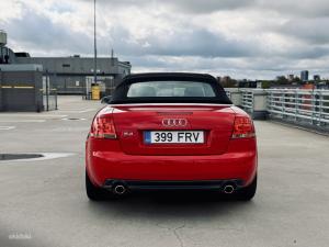 Red Audi S4 2004 in Tallinn, with an engine capacity of 4.20 L and mileage of 132 thousand km for 8999 €, photo 18 on AUTOMOTO.COM.LV