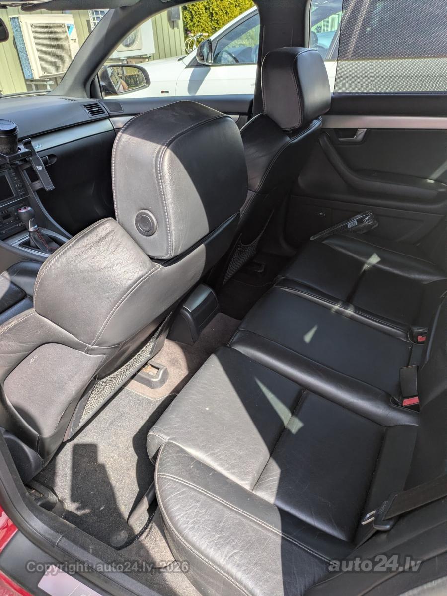 Red Audi S4 2003 in Tallinn, with an engine capacity of 4.20 L and mileage of 0 thousand km for 7400 €, photo 5 on AUTOMOTO.COM.LV