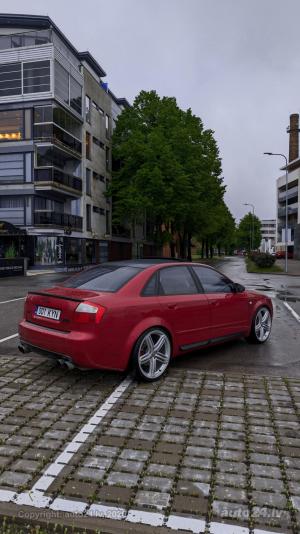 Red Audi S4 2003 in Tallinn, with an engine capacity of 4.20 L and mileage of 0 thousand km for 7400 €, photo 6 on AUTOMOTO.COM.LV