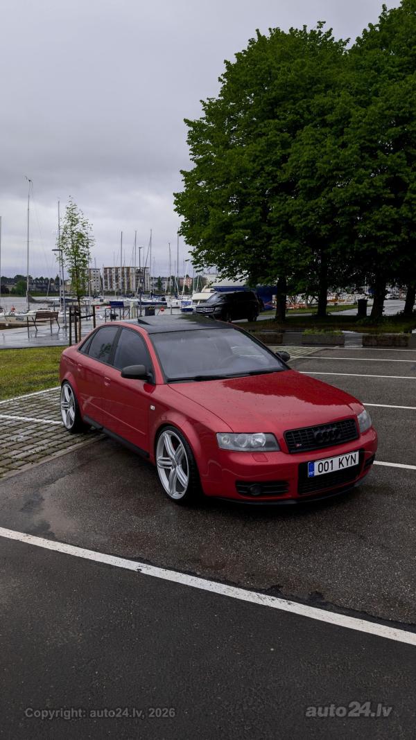 Sarkans Audi S4 2003 Tallina, ar dzinēja tilpumu 4.20 L un nobraukumu 0 tūkst. km par 7400 €, foto 6 vietnē AUTOMOTO.COM.LV